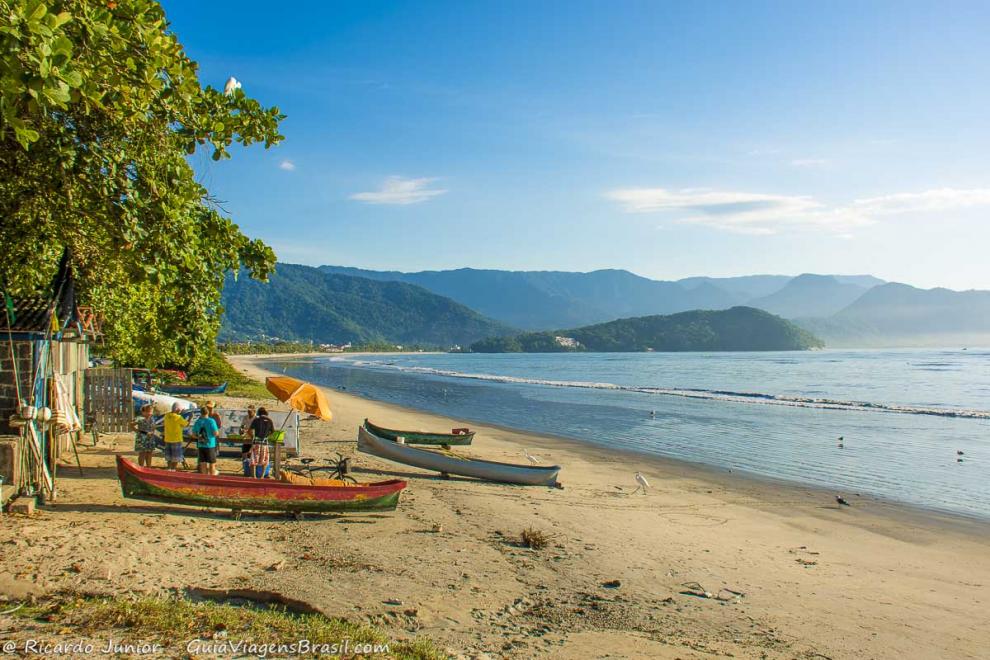 Fotos da Praia do Itaguá, em Ubatuba – Veja as imagens